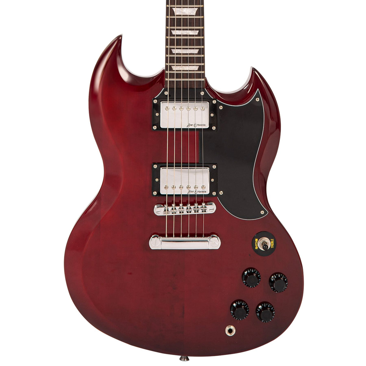 V69 Coaster Electric Guitar Cherry Red – ness music
